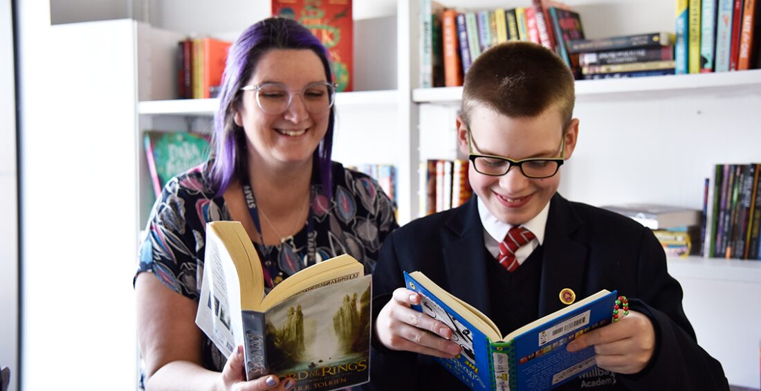 New Library Opens - Millbay Academy